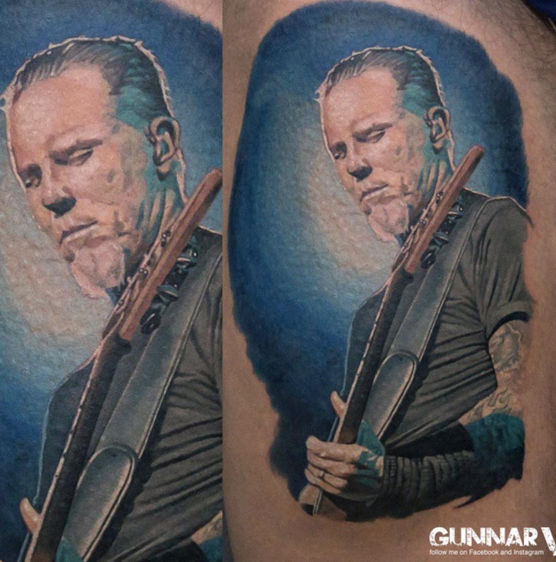 Metallica Fan Beats Guinness World Record for Most Tattoos of One Band ...